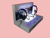 China Earphone Desktop Metal POP Displays Multiscene Chargeable Durable for sale