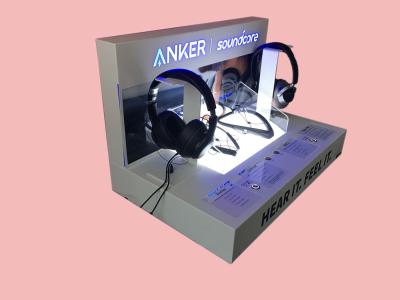 China Earphone Desktop Metal POP Displays Multiscene Chargeable Durable for sale
