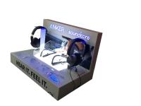 China Earphone Desktop Metal POP Displays Multiscene Chargeable Durable for sale
