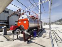China WNS series horizontal oil and gas industrial steam boiler 0.5t/ H-20T /h for sale