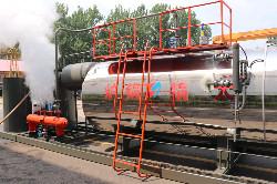 China Oil steam boiler LCD display Chinese and English menu, can touch screen for sale