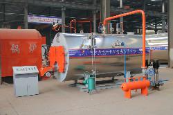 China 0.5t/ H-30t /h horizontal  gas oil steam boiler electrical components PLC for sale