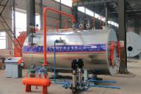 China Skid Mounting Gas Fired Boiler with Steam Temperature of 184/194/204 for sale