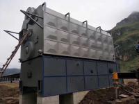 China Double Cylinder Vertical Assembly Natural Circulation Water Chain Steam Boiler for sale