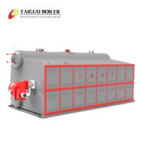 China Double Drum Fuel Gas Water Tube Steam Boiler For Paper Industry for sale