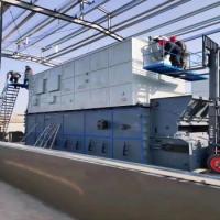 China Double Drum Coal Fired Water Tube Boiler With Chain Grate Stoker for sale