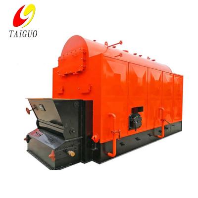 China DZL Series Biomass Chain Grate Steam Boiler 1-20t/H 83% Efficiency for sale