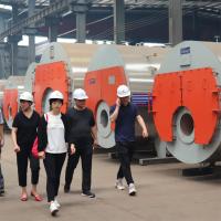 China Horizontal Gas Fired Hot Air Generator Quick Installation Low Energy Consumption for sale