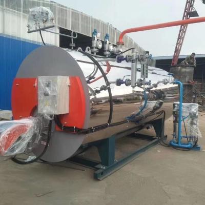 China Gas Fired Horizontal steam Boiler with 1.0/1.25/1.6Mpa Working Pressure industrial for sale