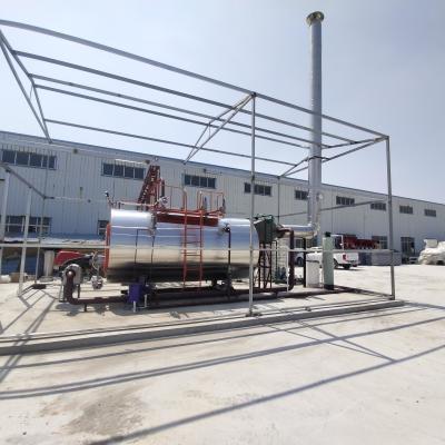 China 6.8t-62t Gas Oil Boiler Skid Mounting Industrial Firetube Diesel Fired Steam Boiler for sale