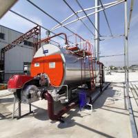 China Horizontal PLC Gas Oil Boiler Oil Fired Steam Generator 0.5t/H-30t/H for sale