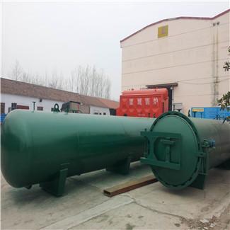 China High Pressure Horizontal Wood Autoclave DN1000 Tank Wood Dryer Machine for sale