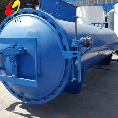 China Steam Hydroforming AAC Concrete Autoclave 1.1MPa 1.4MPa Rated Pressure for sale