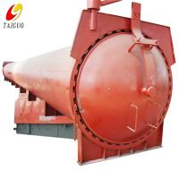 China Large Horizontal High Temperature Concrete Autoclave For Brick Plant for sale