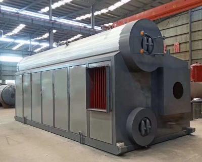 China Textile Industry Double Drum Steam Boiler Industrial Water Pipe Boiler ISO9001 for sale