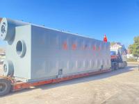 China Double Cylinder Horizontal Water Tube Steam Boiler D Type for sale