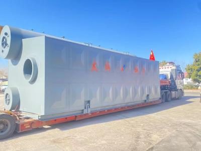China Double Cylinder Horizontal Water Tube Steam Boiler D Type for sale