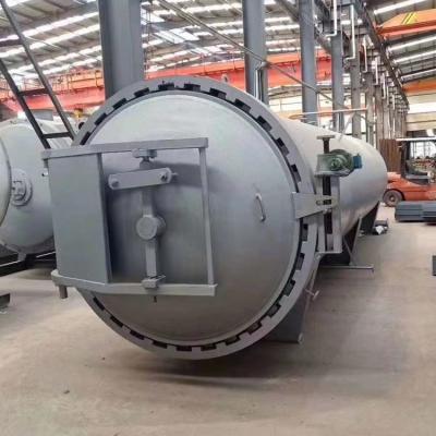 China Automatic High Pressure Concrete Autoclave 1.1MPa 1.4MPa Industrial Autoclave for sale
