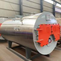 China LCD Display WNS Gas Oil Combination Boiler 1.0Mpa 1.25Mpa 1.6Mpa for sale