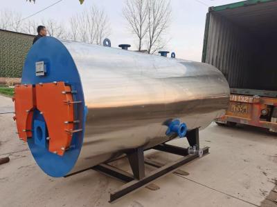 China Q235B Horizontal Hot Water Boiler 0.35-14MW Quick Installation for sale