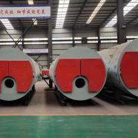 China 10t/h Gas Horizontal Steam Boiler Low Heat Loss Sufficient Power Multiple Safety Protection for sale