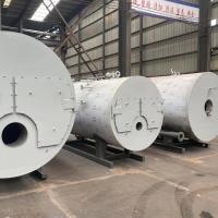 China 10t/h Gas Horizontal Steam Boiler Low Heat Loss Sufficient Power Multiple Safety Protection for sale