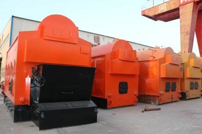 China Horizontal Chain Grate Biomass Steam Boiler 1-20t/H PLC Intelligent Control for sale