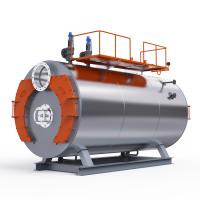 China WNS Series Horizontal Steam Boiler PLC Control System Safe 0.5t/h for sale