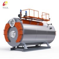 China Horizontal Oil-Fired Steam Industrial Boiler Full Wet Back Three Return for sale