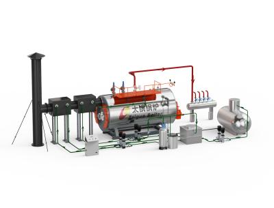 China Customization Waste Oil Burner Steam Boiler 1.5ton For Garment Industry for sale