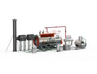 China Horizontal 4 Ton Remote Controlled Wns Oil-gas Steam Boiler For Wood Processing for sale