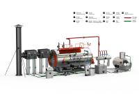 China 20t/H Multi Protection Control Gas Steam Boiler High Efficiency Simple Operation for sale