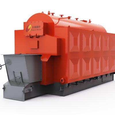 China 1-20t/H Chain Grate Biomass Steam Boiler  Temperature 194℃ Feed Uniform for sale
