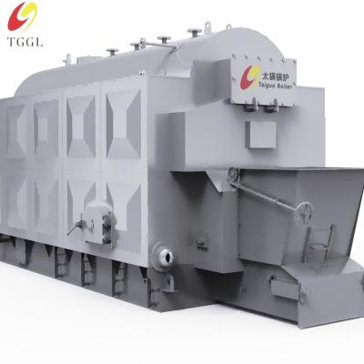 China Compact Design DZL Series Chain Grate Biomass Steam Boiler High Thermal Efficiency for sale