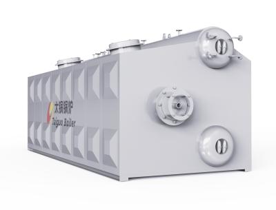 China D Type Szs Structure Boiler Horizontal Natural Gas Diesel Fired Steam Generator for sale