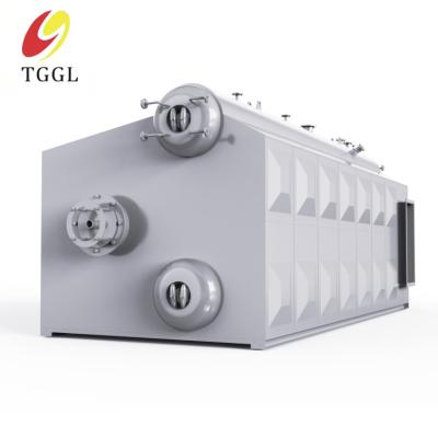 China Industrial High Pressure 20 Ton Double Drum Gas Oil Fired Szs Steam Boiler for sale