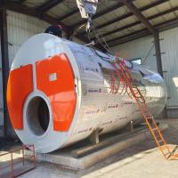 China Industrial Atmospheric Pressure Hot Water Boiler Full Automatic Control Efficiency Is High for sale