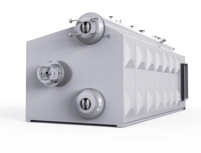 China SZS  High Pressure 2.5mpa Big Capacity 40 Ton Gas Oil Double Drum Steam Boiler for sale