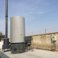 China The vertical biomass hot blast stove has low energy consumption, high efficiency and simple operation for sale