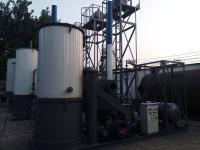 China Biomass Hot Oil Boiler Fixed Grate Combustion Complete Thermal Efficiency for sale
