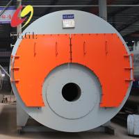 China WNS 1t/h-20t/h Horizontal Fire Tube Oil-fired Steam Boiler For Building Materials Industry for sale