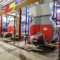 China Horizontal Automatic WNS 1-20 Ton Horizontal High Pressure Gas Fired Steam Boiler for sale