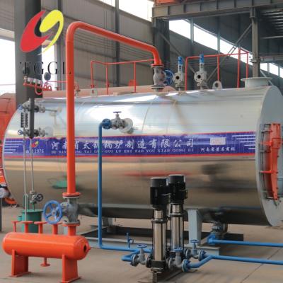 China Horizontal Structure High Pressure Water Tube Boiler Energy Efficient Steam Boilers for sale