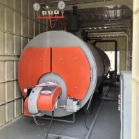 China WNS 15 20 Ton Automatic Fire Tube Natural Gas Diesel Oil Fired Industry Steam Boiler for sale