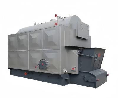 China Semi-Automatic 6 Ton Dzl Chain Grate Burning Biomass Steam Boiler For Chemical Industry for sale