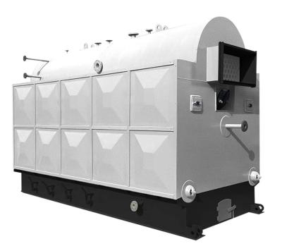 China PLC Intelligent Control System High Thermal Efficiency Dzh Coal-fired Biomass Steam Boiler Factory Price for sale