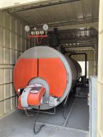China 1ton Industrial Fire Tube Natural Gas Lpg Diesel Oil Dual Fuel Fired Steam Boiler For Machine Industry for sale