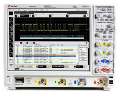 China 4GHz 4 Channels Analog Digital Oscilloscope Keysight Agilent DSO9404A for sale