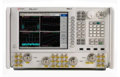 China Keysight Agilent N5244A PNA-X Microwave Network Analyzer with 10 MHz-43.5GHz Frequency Range and Dynamic Range >110 DB for sale