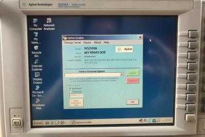 China Used High Accuracy Vector Network Analyzer with 10 MHz to 43.5 GHz Frequency and 110 dB Dynamic Range for sale